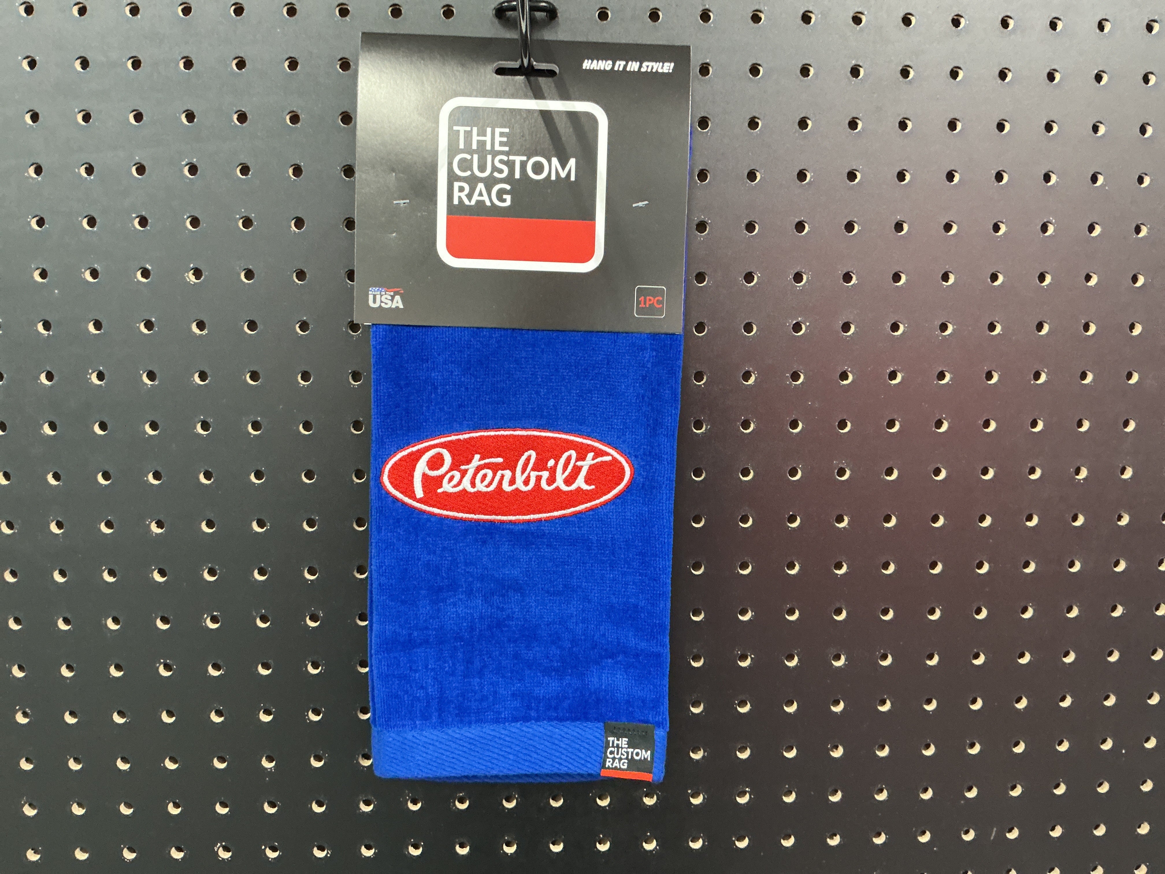Peterbilt Blue Rag – Railsback Chrome Shop