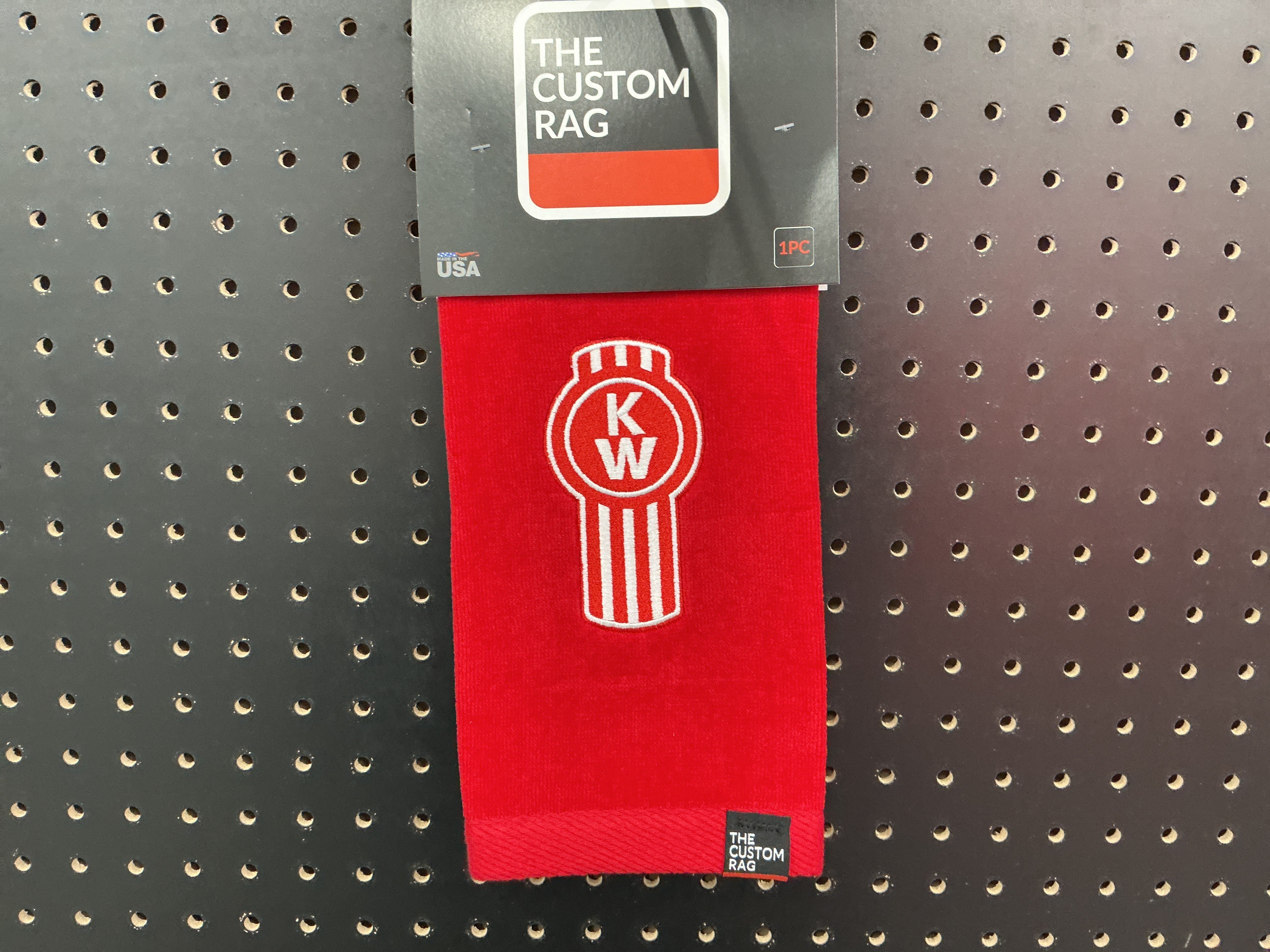 Red Kenworth Rag – Railsback Chrome Shop