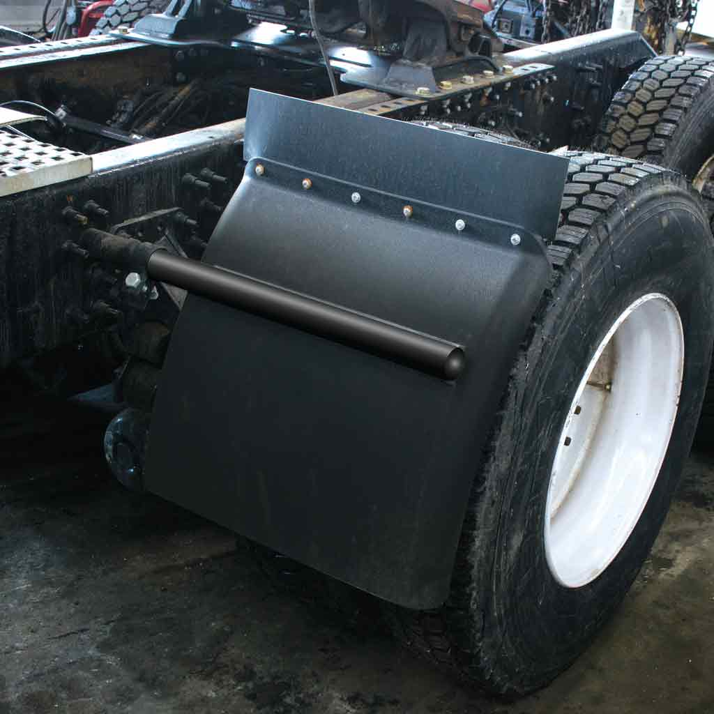 24" Quarter Fender Kit with Tube Mounts - Polypropyl...